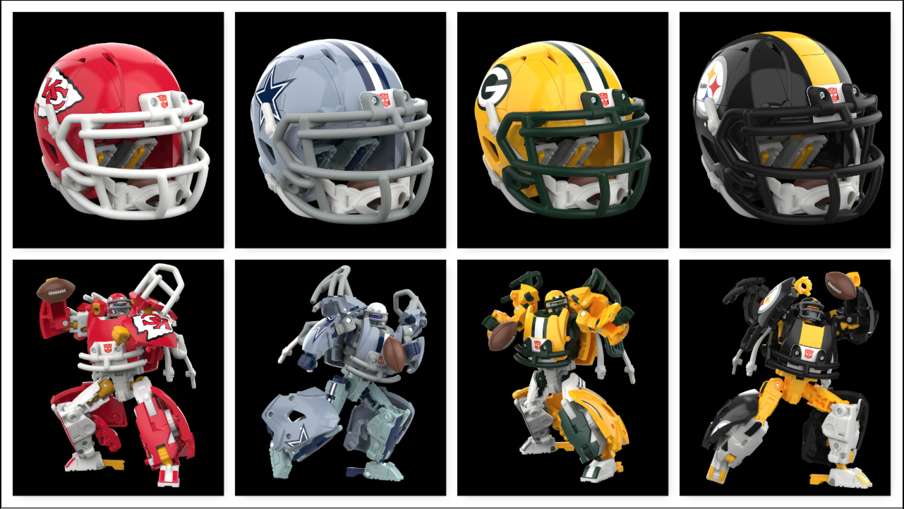 NFL x Transformers Collaboration 2025